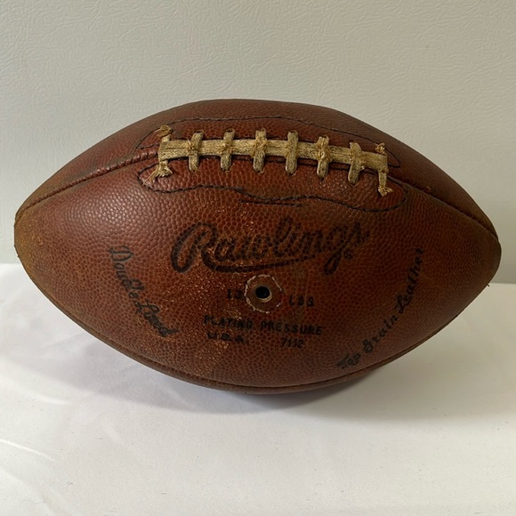 Rawlings | Other | Vintage Rawlings 6s70s Leather Football | Poshmark